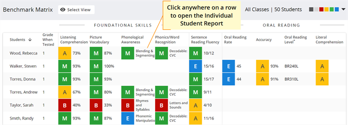 Benchmark Matrix Report
