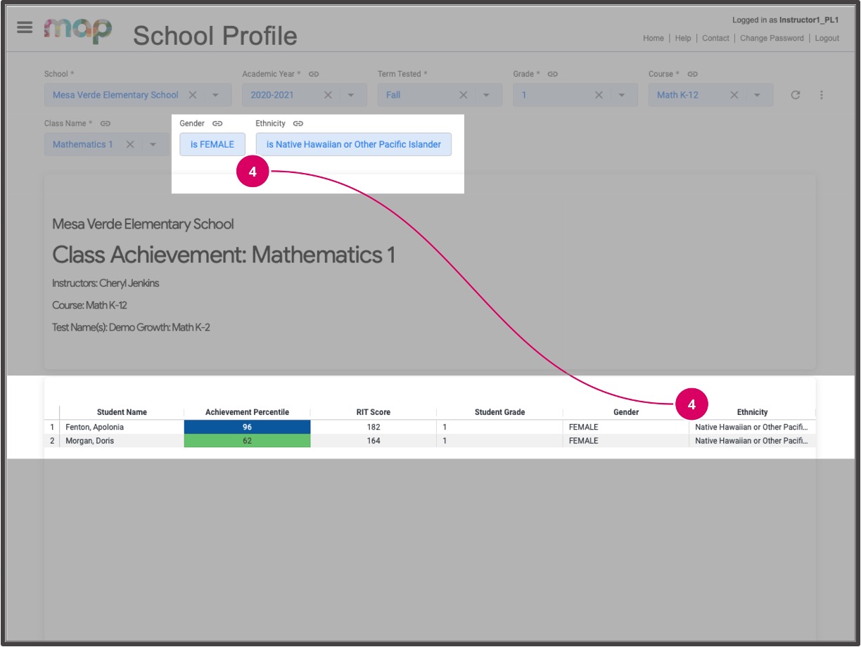 School Profile Report (Beta)