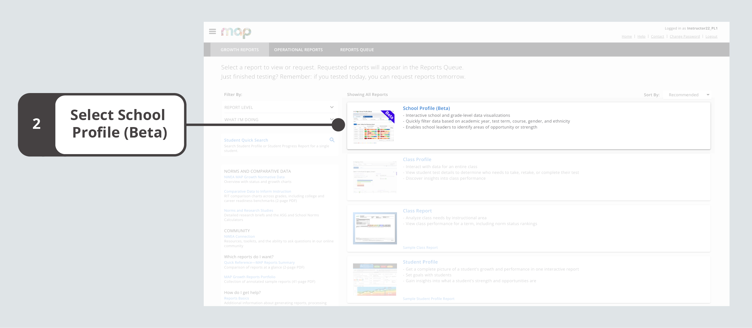 School Profile Report (Beta)